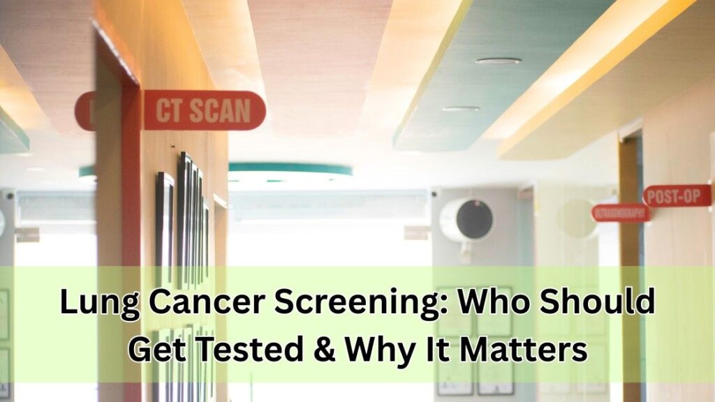 Lung Cancer Screening with Low-Dose CT (LDCT) Scan in India: Who Should ...